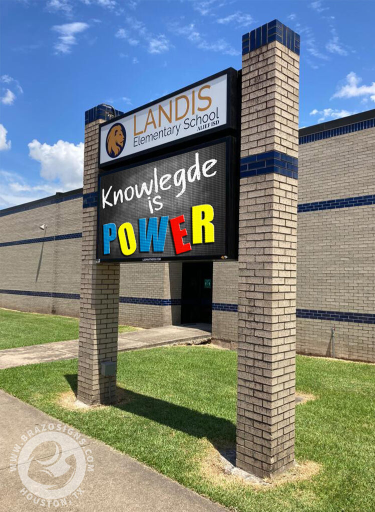 School Signs - Brazo Sign Co.