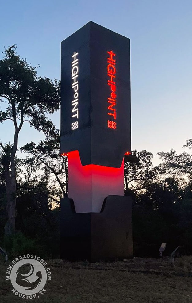 Custom Signs | Routed Faces | Custom Lighting - Brazo Sign Co.