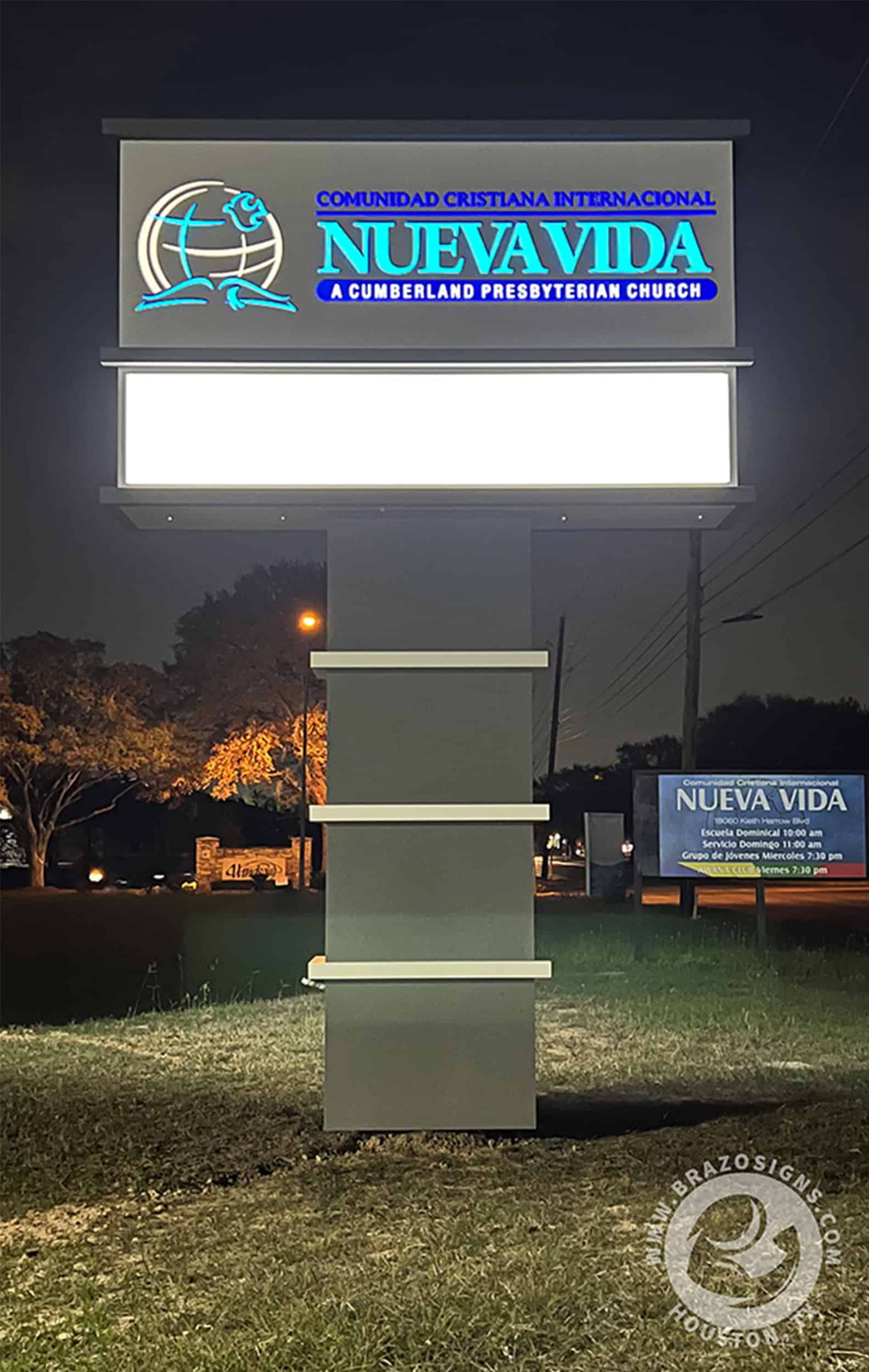 Custom Sign Makers | Routed Faces | Custom Lighting - Brazo Sign Co.