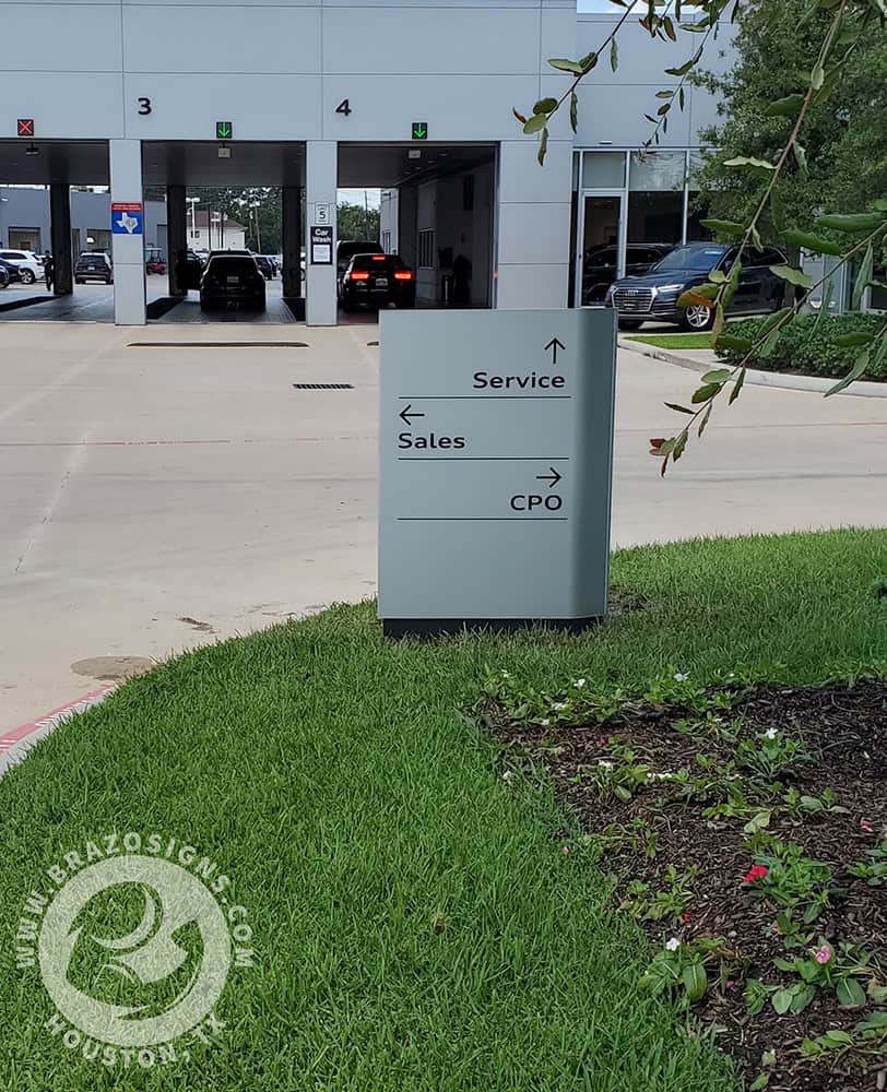 Wayfinding Signage - Brazo Sign Co.