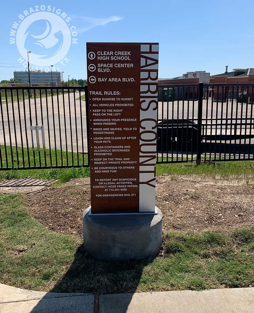 Wayfinding Signage - Brazo Sign Co.