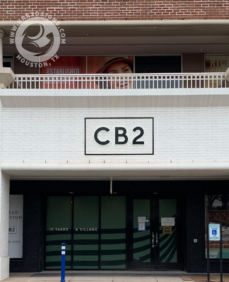 Dimensional Signage - Brazo Sign Co.