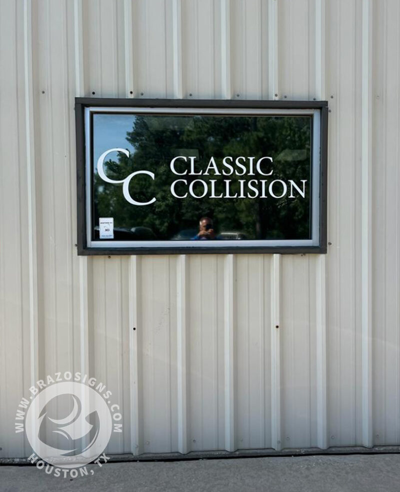 Vinyl Applications - Brazo Sign Co.