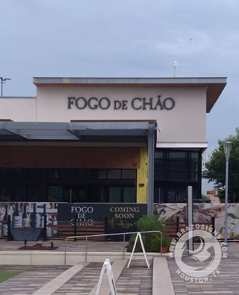 Dimensional Signage - Brazo Sign Co.