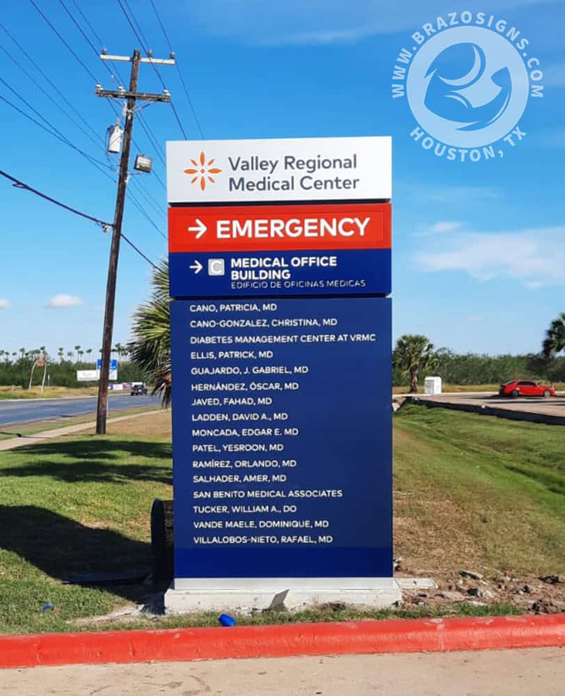 Wayfinding Signage - Brazo Sign Co.