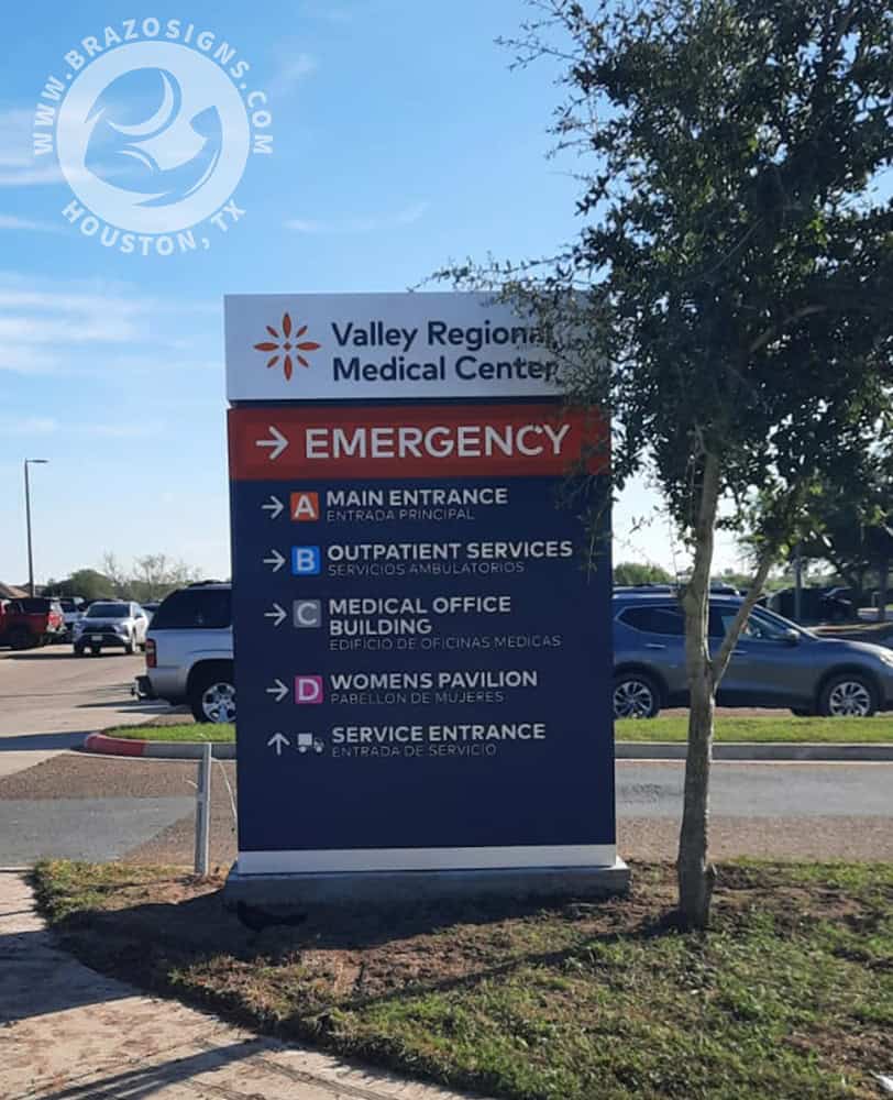 Wayfinding Signage - Brazo Sign Co.