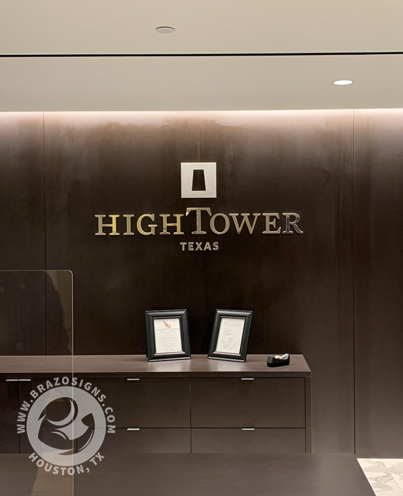 Dimensional Signage - Brazo Sign Co.