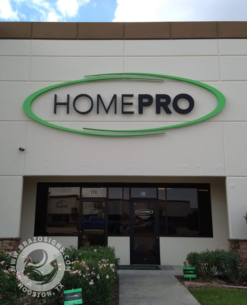 Dimensional Signage - Brazo Sign Co.