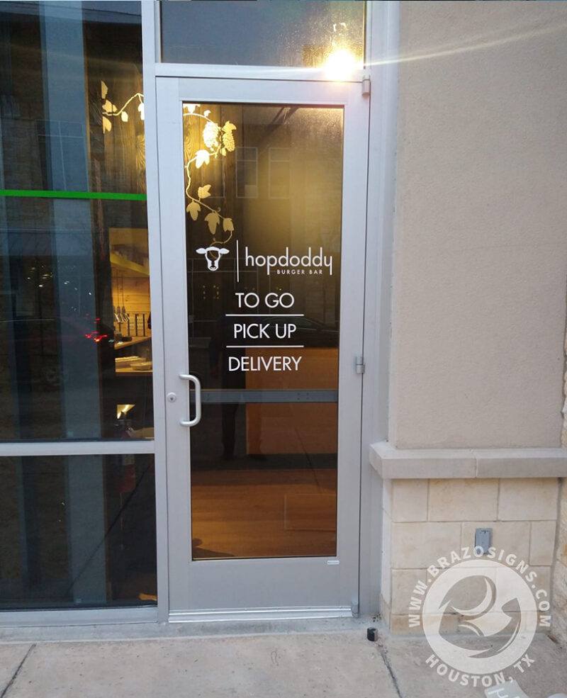 Vinyl Applications - Brazo Sign Co.