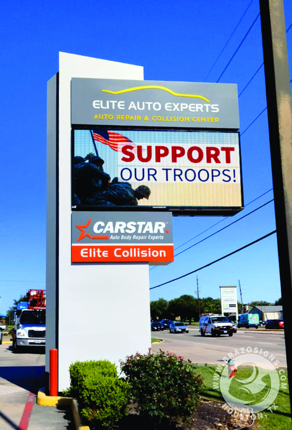 Freestanding Pylon Sign | Brazo Sign Company